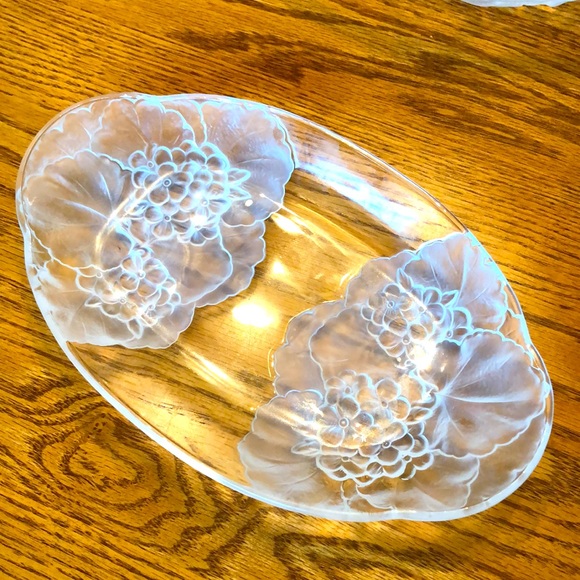Dining | Vintage Crystal Plates | Poshmark